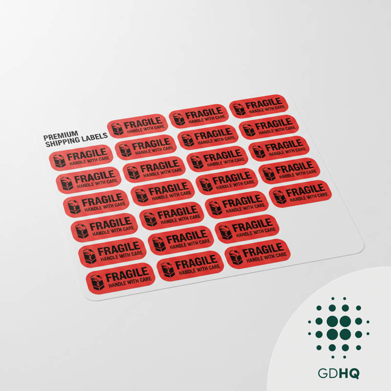Rounded Rectangle Sticker sheets Winnipeg | GDHQ